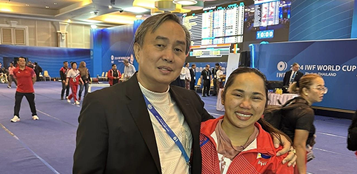 'You're still the queen' POC chief assures Hidilyn