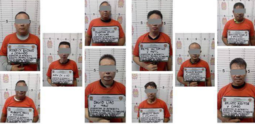 10 fake NBI agents arrested in Muntinlupa