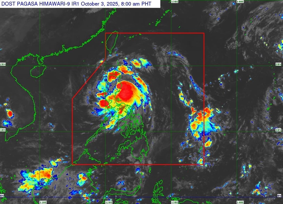 Typhoon 'Paolo' makes landfall in Dinapigue, Isabela