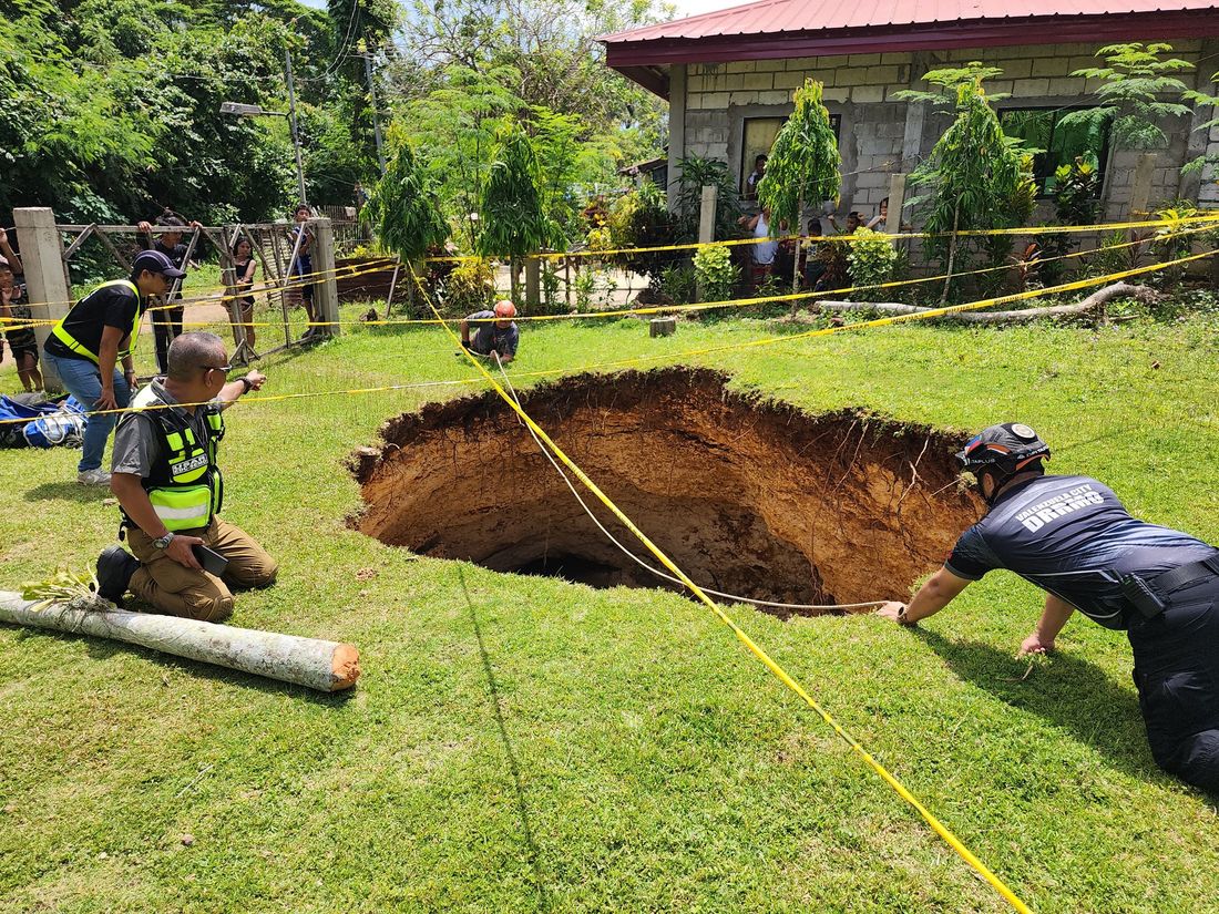 DOST cites limestone composition behind Cebu sinkholes after powerful ...