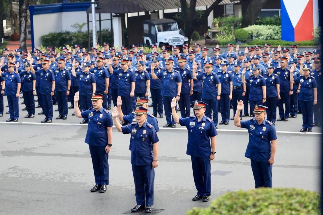 PNP stands firm behind Marcos, no plans for loyalty check