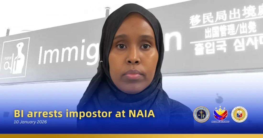 BI arrests suspected impostor at NAIA Terminal 3