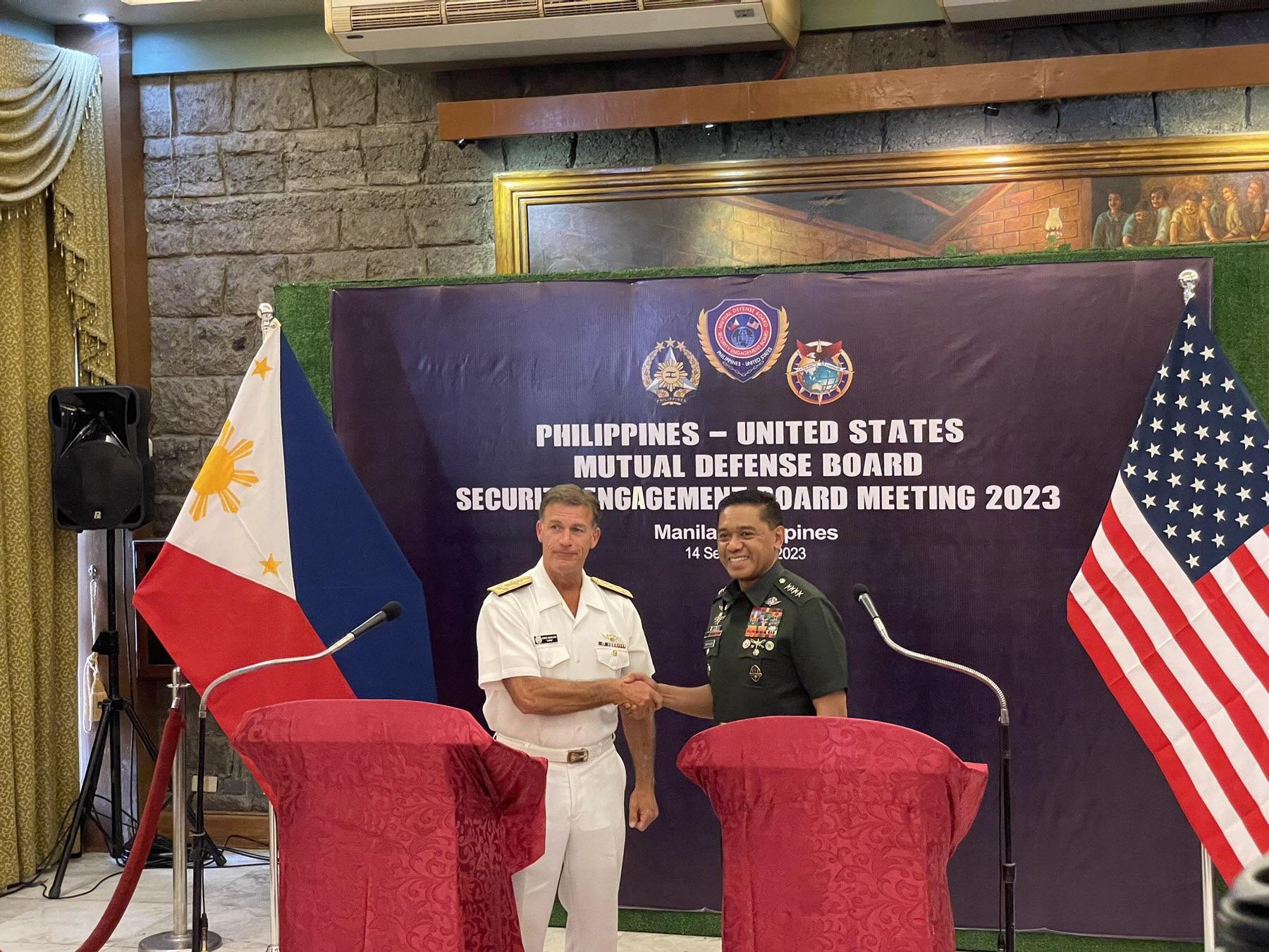 AFP, US military officials recommend additional EDCA sites
