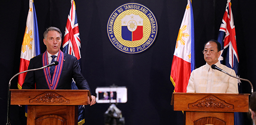Australia, Philippines discuss joint South China Sea patrols Australia, Philippines discuss joint South China Sea patrols