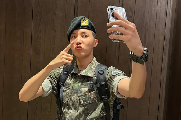 BTS' j-Hope pens letter to ARMY with one month left in military service