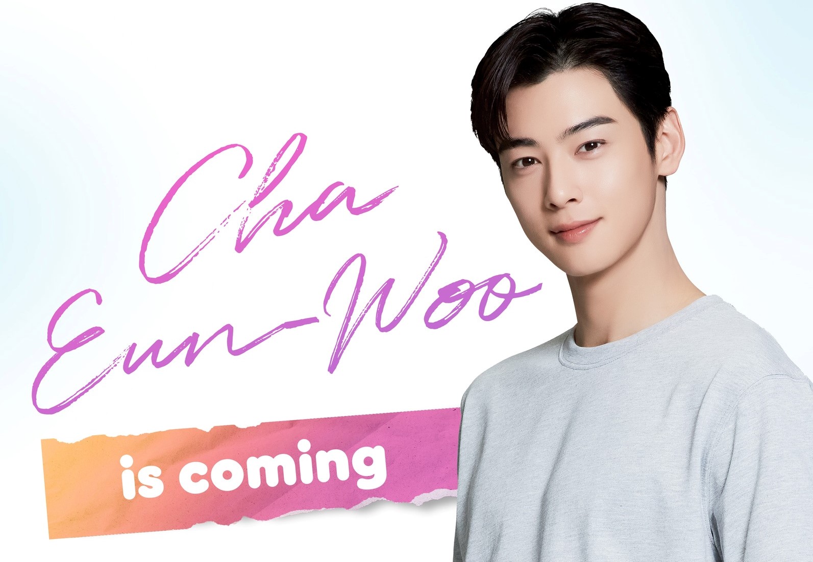 Cha Eun-Woo is coming back to PH in July