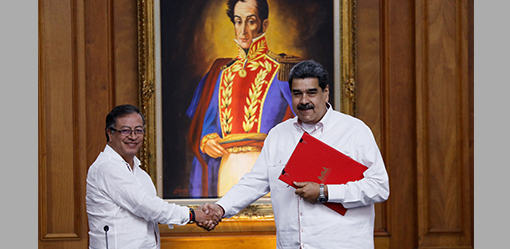 Colombia, Venezuela presidents to meet in Caracas