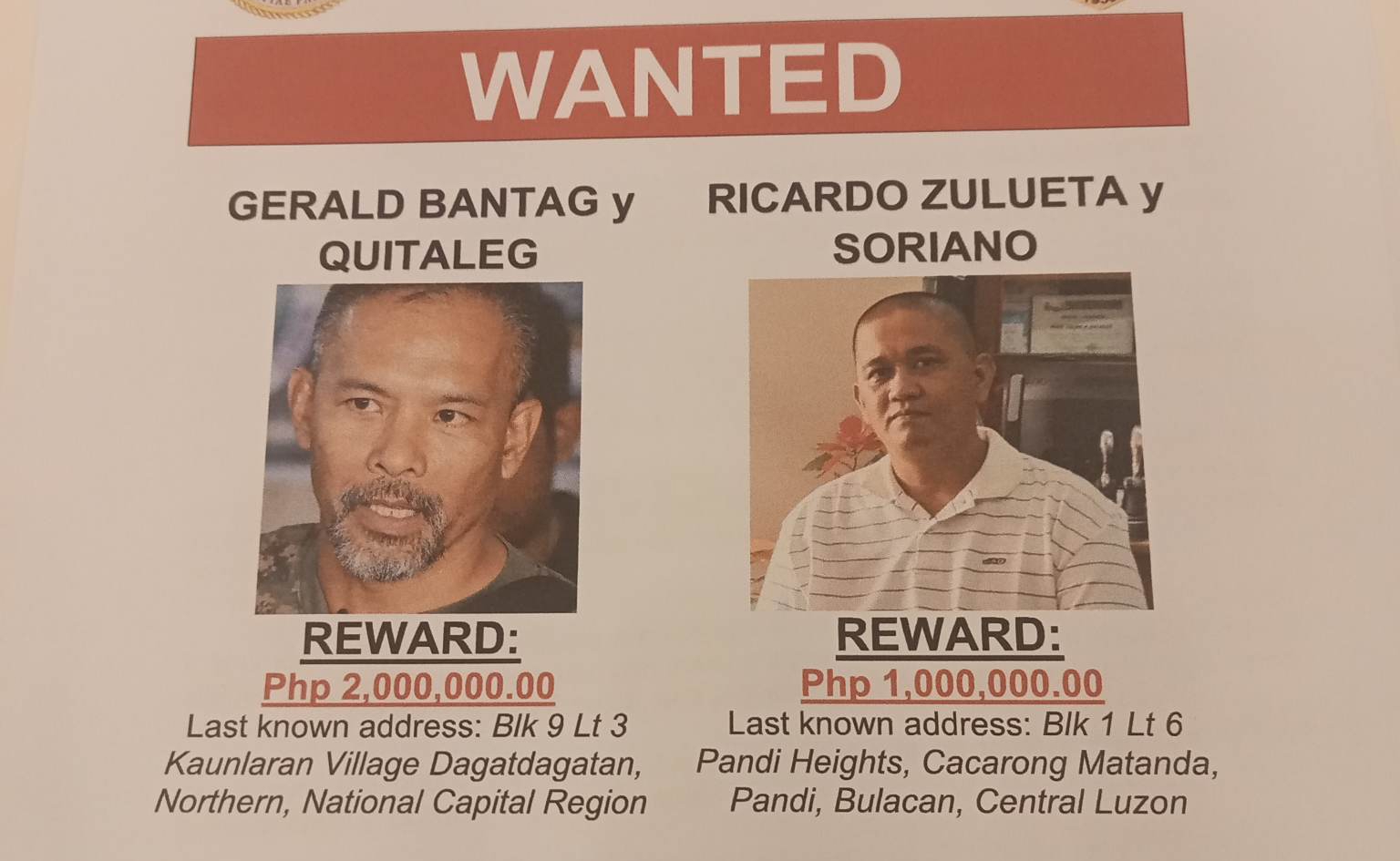 Muntinlupa court archives murder case vs Bantag, Zulueta