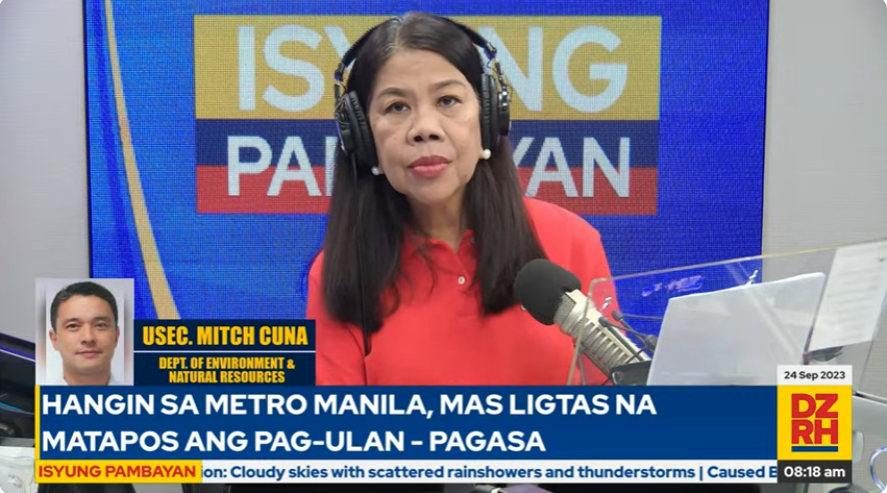 DENR coordinates with Batangas LGUs on effects of Taal vog