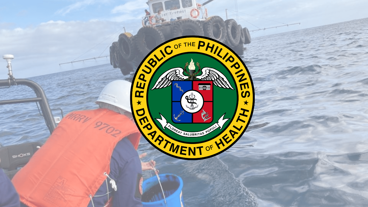 DOH distributes medical equipments to oil-spill affected areas