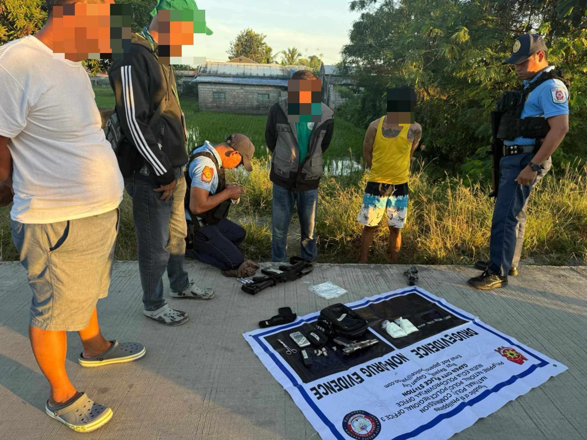 Drug pusher arrested in Gapan City; firearm, P1.7M worth of drugs seized