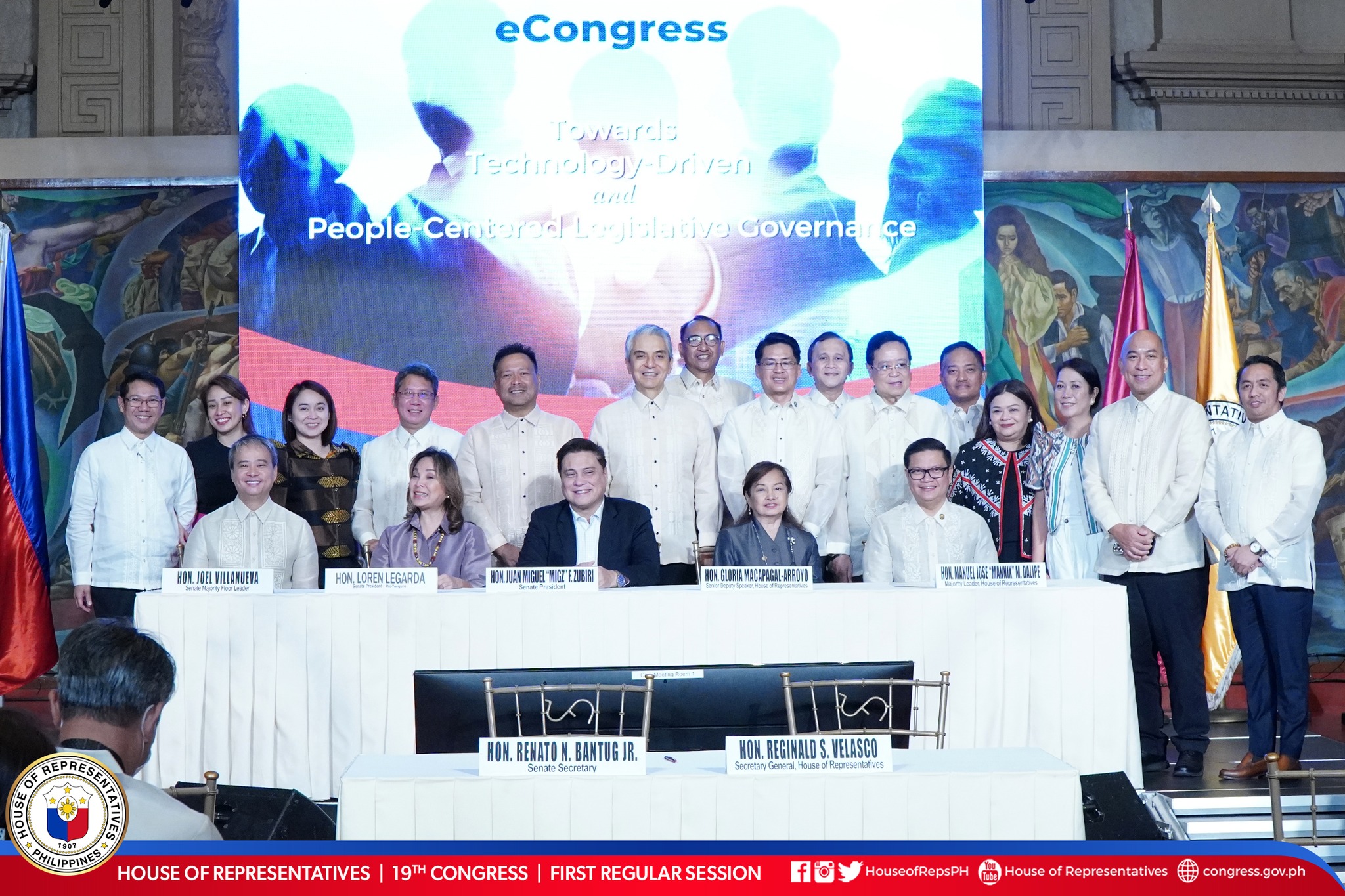 LOOK: Senate, House launch e-Congress