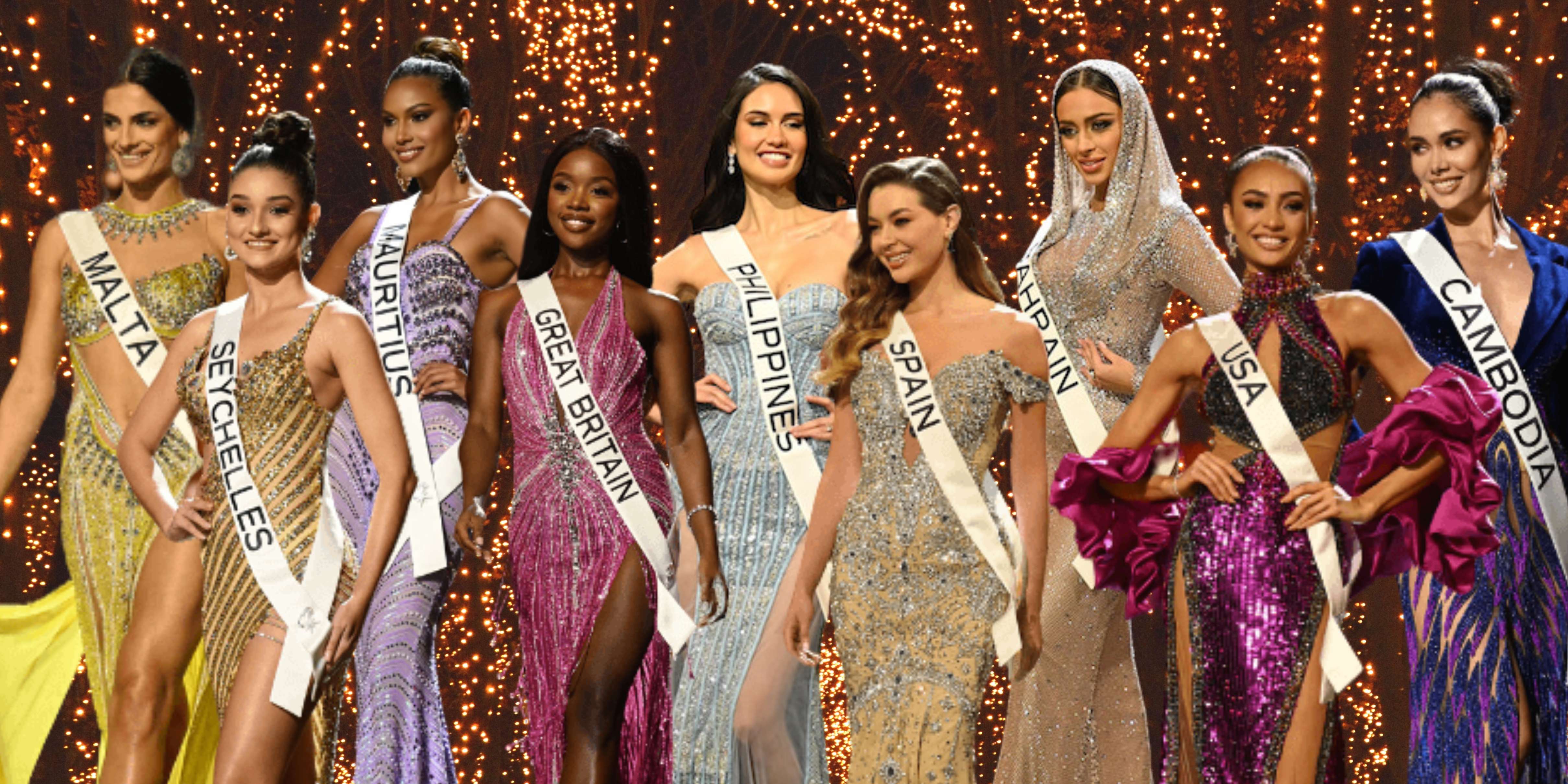 LOOK: Filipino-made gowns during 71st Miss Universe preliminary pageant