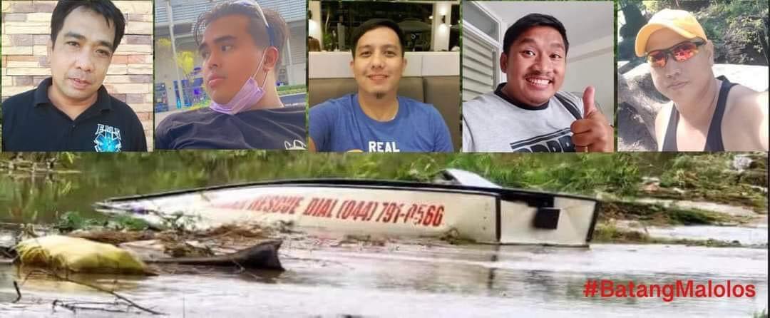 5 rescuers who drowned in Bulacan hailed as fallen heroes