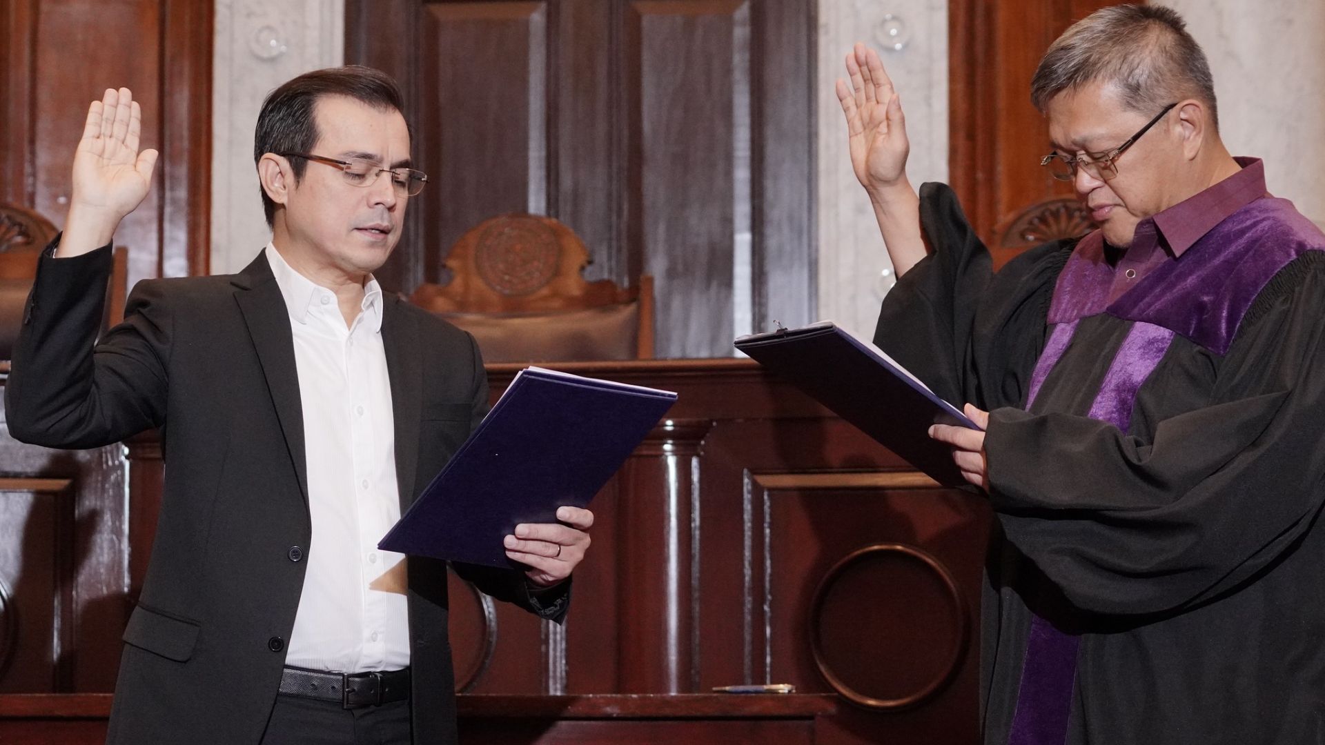 Isko Moreno takes oath as Mayor of Manila City