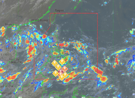 LPA spotted inside PAR; possible to become a typhoon -PAGASA