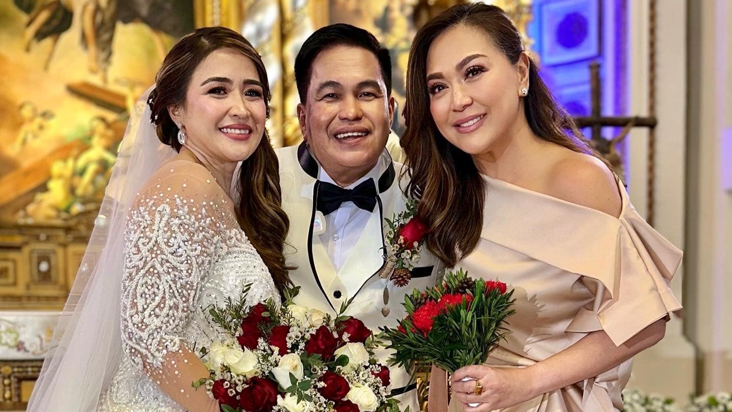 Marc Logan, long-time partner finally tied the knot