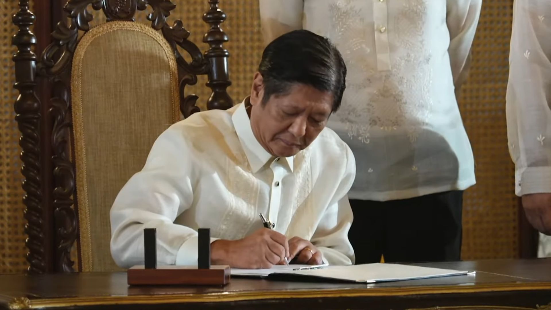 Marcos signs laws establishing evacuation centers, moratorium for ...