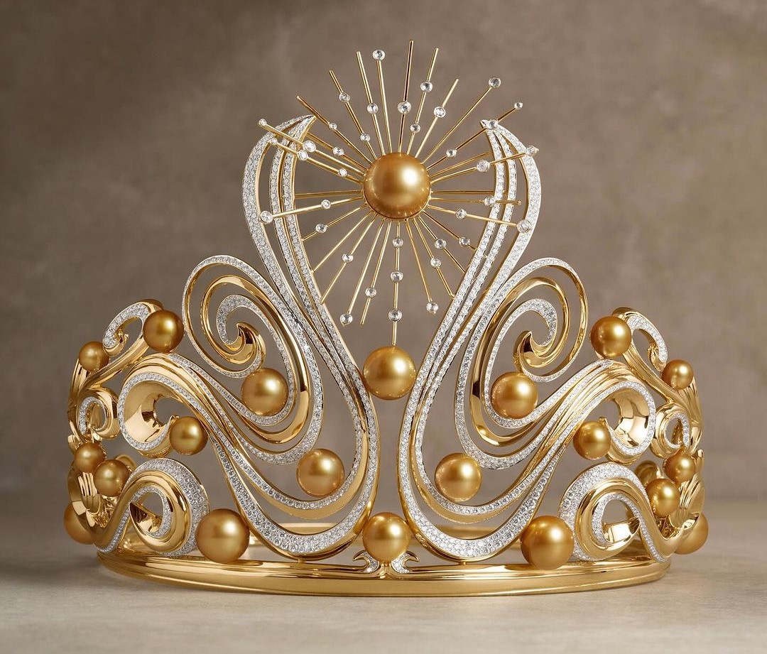 Miss Universe crown made of "blood pearls" a product of decades-long ...