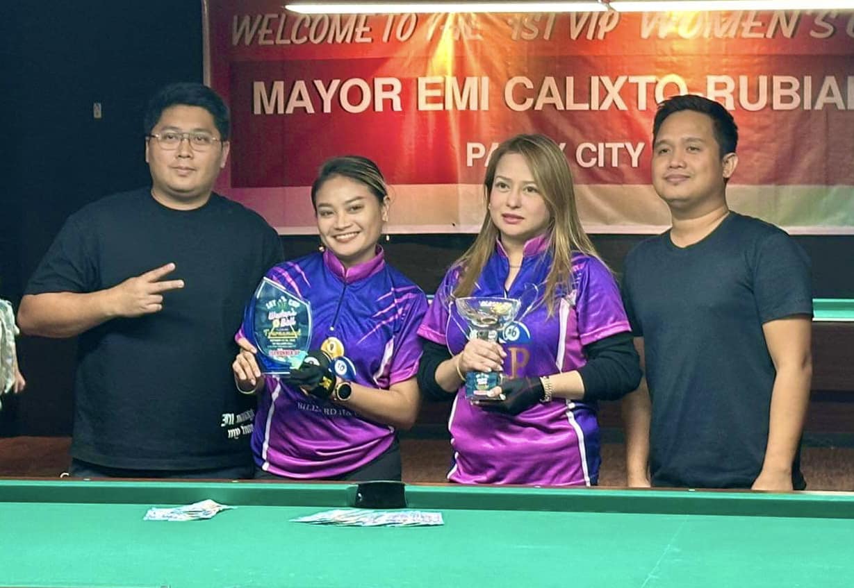 Newly opened pool hall concludes women's 9-ball tournament