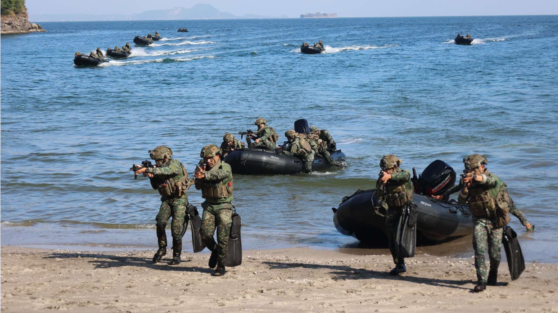 PH Marine Corps tests new water assets for external defense operations