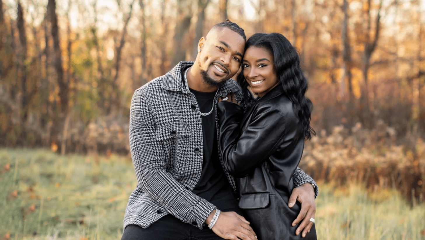 Simone Biles responds after husband drew flak over ‘catch’ comments