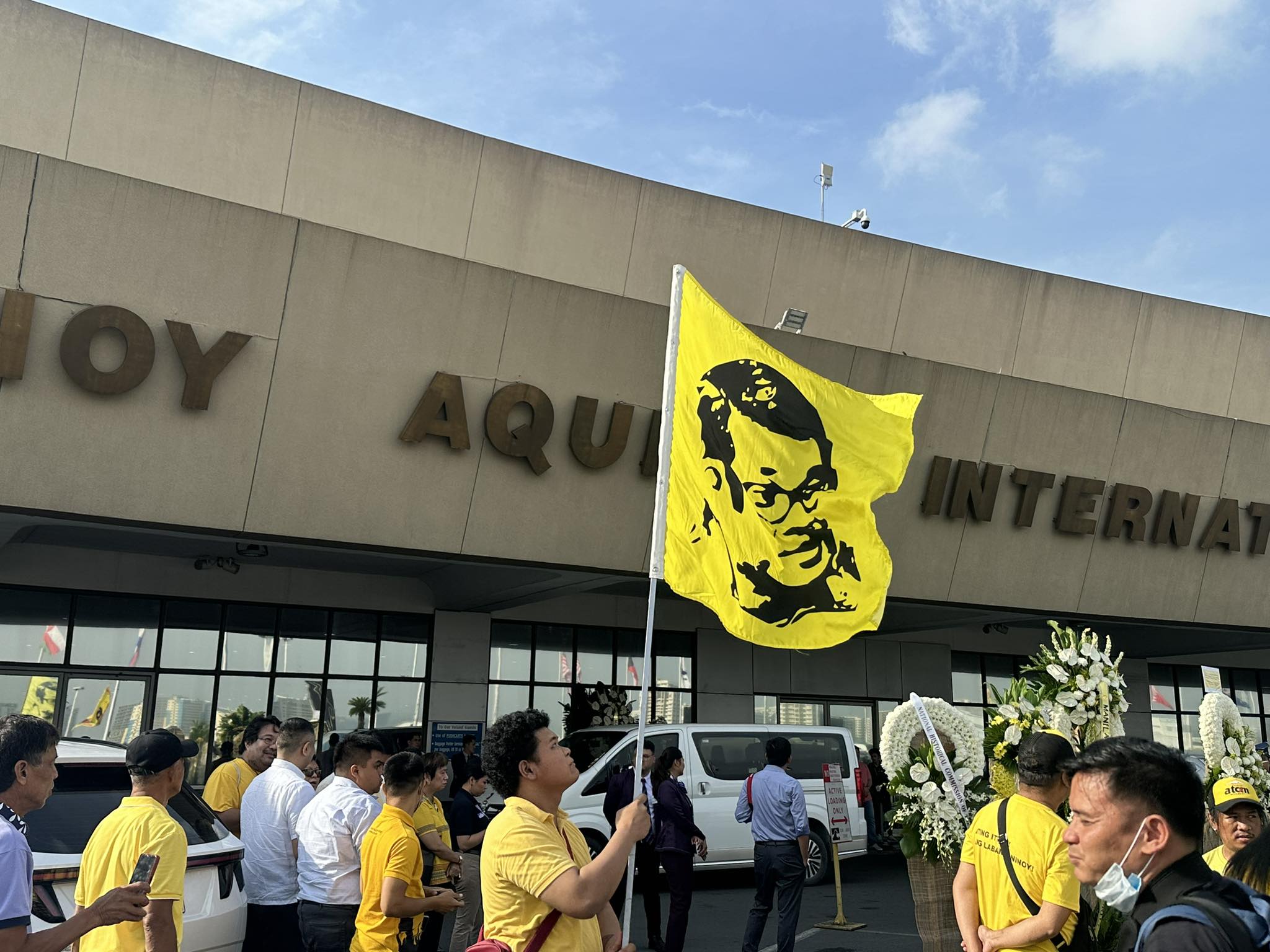 Supporters flock NAIA to commemorate the 41st death anniversary of late ...